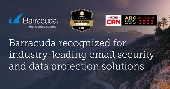 Barracuda recognized for industry-leading email security and data ...